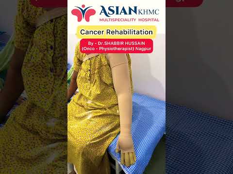 Lymphedema Physiotherapy Treatment #shorts #lymphedema #breastcancer