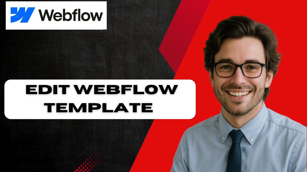 How To Edit Webflow Template!  (full guide 2025)