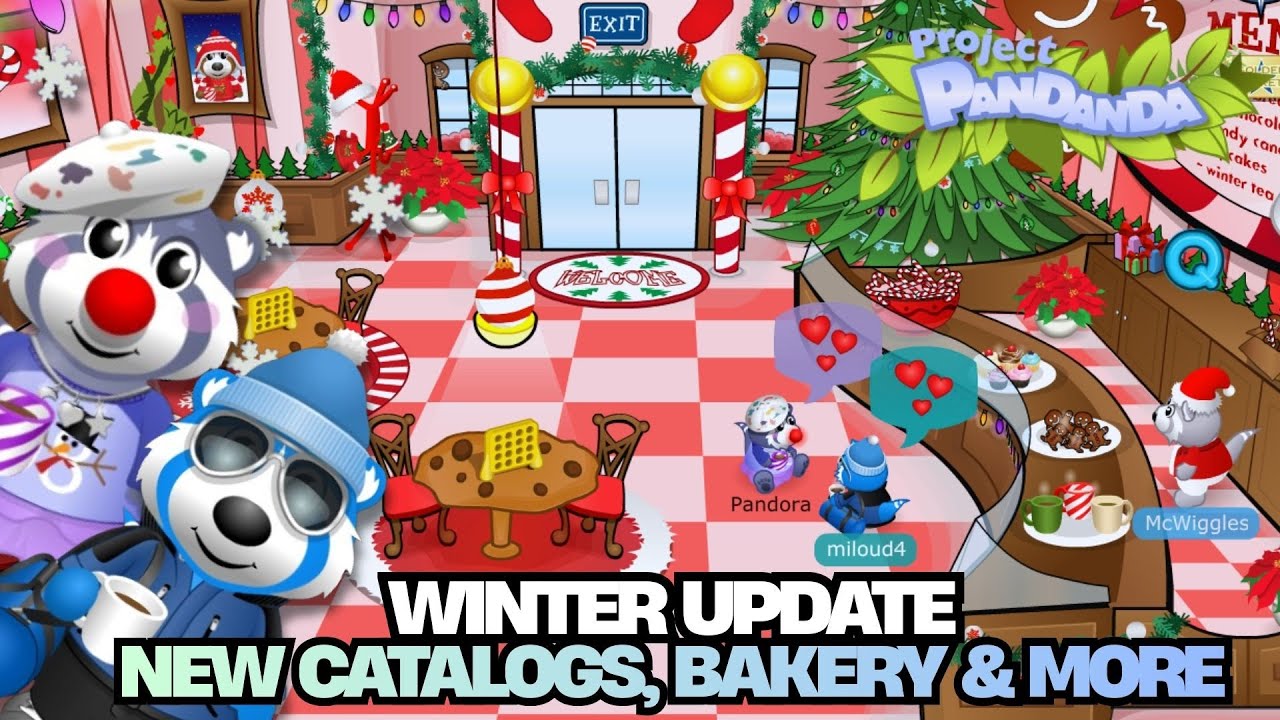 WINTER UPDATE IS HERE! ❄️ NEW CATALOGS & THE BAKERY! 🧁| Project Pandanda