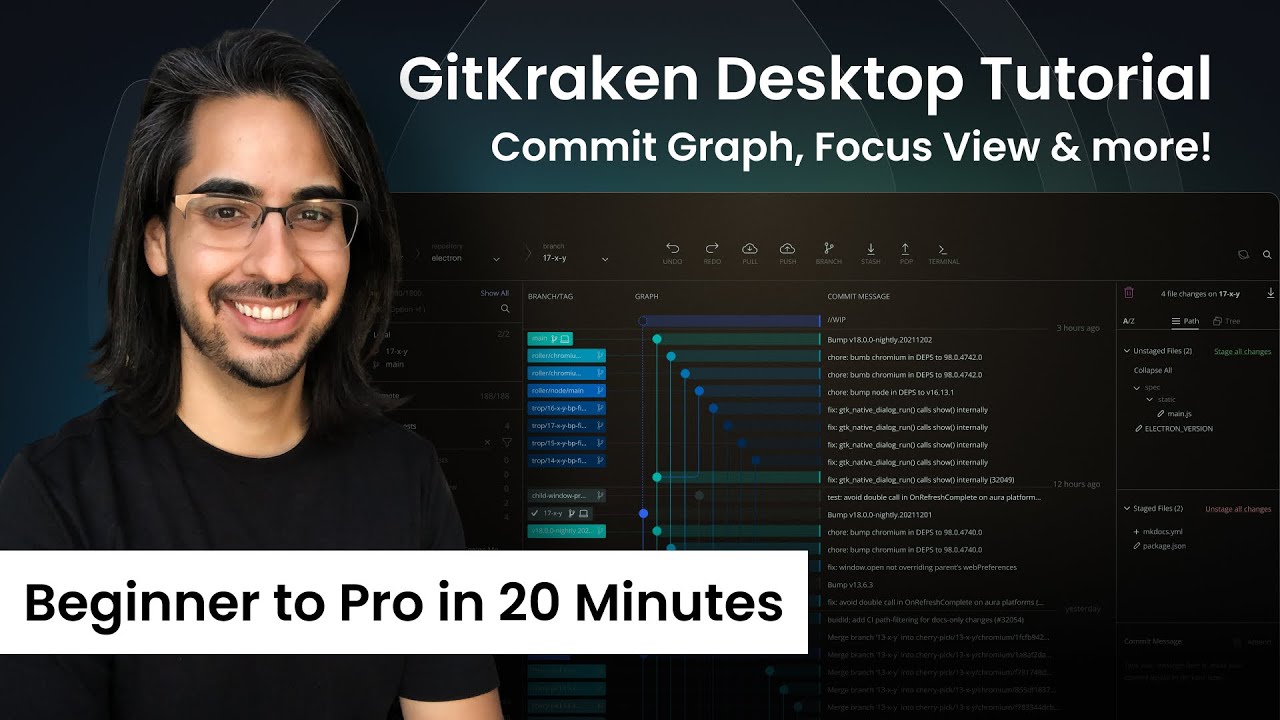 GitKraken Desktop for Beginners: Complete Guide | From Install to First Commit