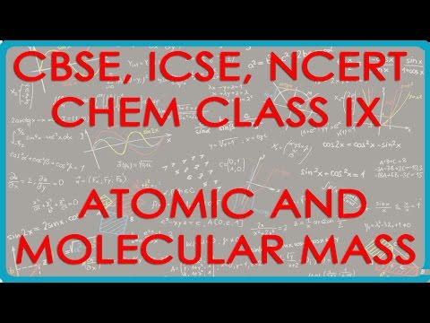 Gram Atomic Mass and Gram Molecular Mass - Atom - Chemistry - Class 9/IX - ISCE,CBSE