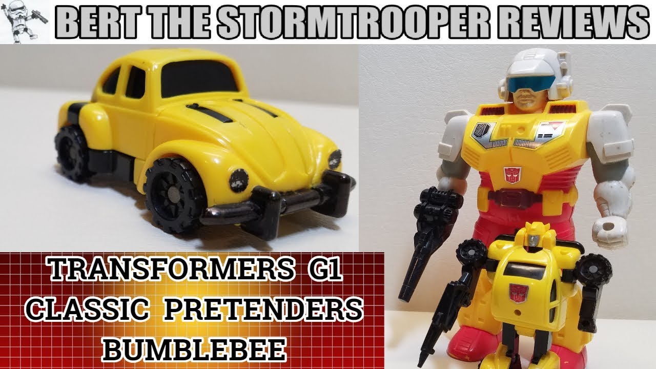 G1 Classic Pretenders Bumblebee Review! Bert the Stormtrooper Reviews!