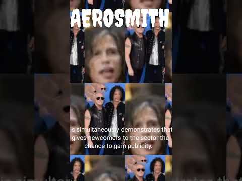 Steven Taylor "Aerosmith", everyone loves to dance and sing that's the recipe for youth.