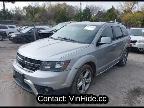 VIN: 3C4PDCGG6HT501951 - 2017 Dodge Journey- Crossroad