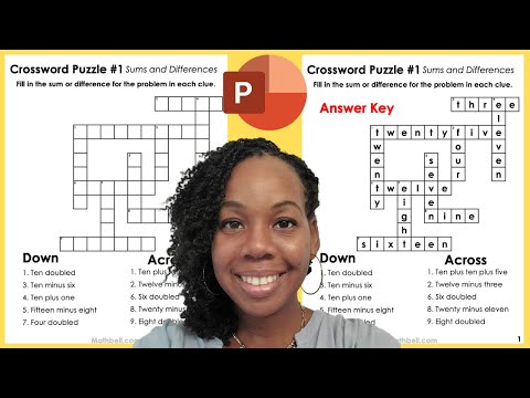 Make Your Own Crossword Puzzle in Microsoft PowerPoint