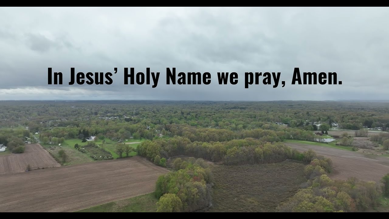 Closing Benediction Prayer for Church Service Video