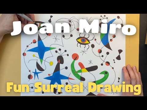Create Surrealist Art Like Joan Miró | Fun Lesson for Kids & Teachers