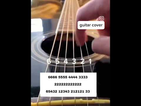 easy guitar TABS tutorial#shorts