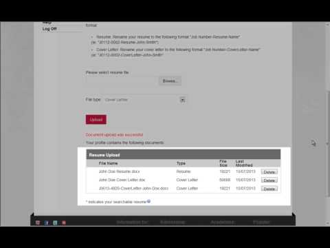 Njoyn for Candidates - Uploading Documents