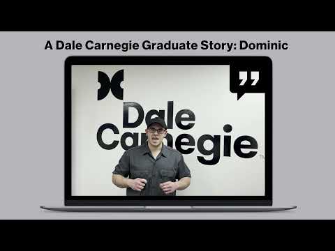 A Dale Carnegie Graduate Story - Dominic - Hauppauge, NY