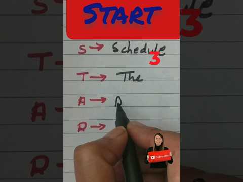 Full Form Of Start🙋#viral #trending #ytshorts #shorts