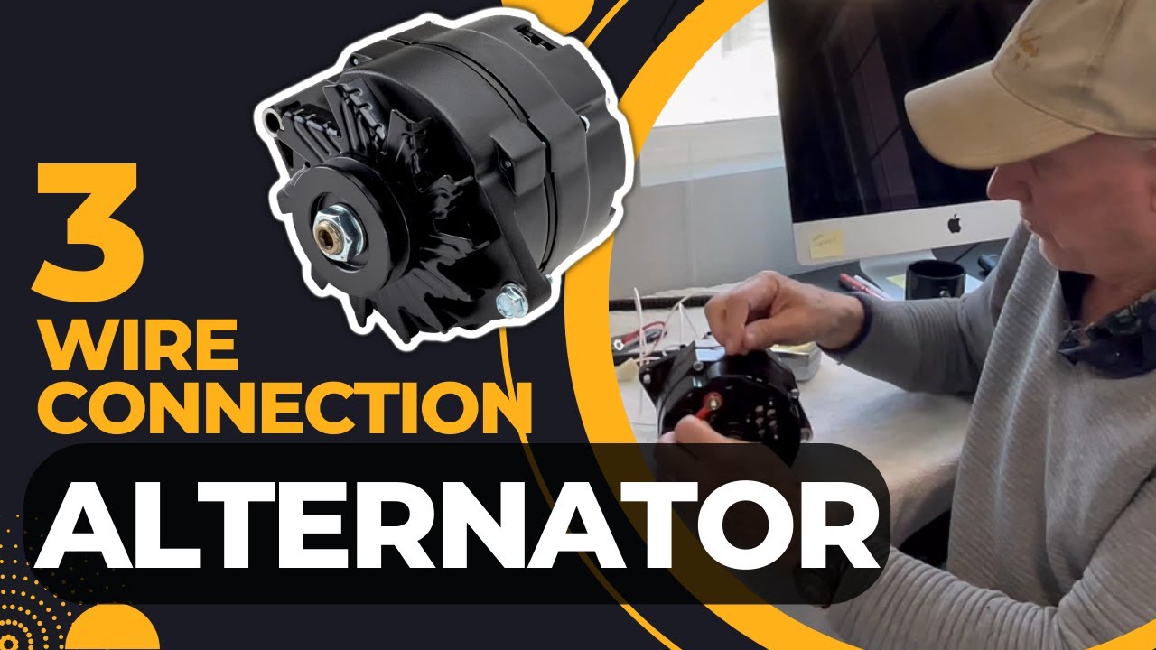 How to Connect Delco 10SI 3 wire Alternator