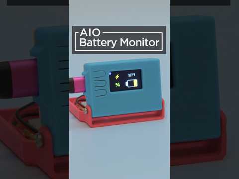 IOT battery charger and monitor with Feather ESP32-S2 Reverse TFT, CircuitPython, and #Adafruit IO