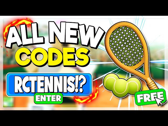 Roblox RS Tennis codes (December 2022): Free RoCoins