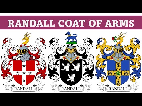 Randall Coat of Arms & Family Crest - Symbols, Bearers, History