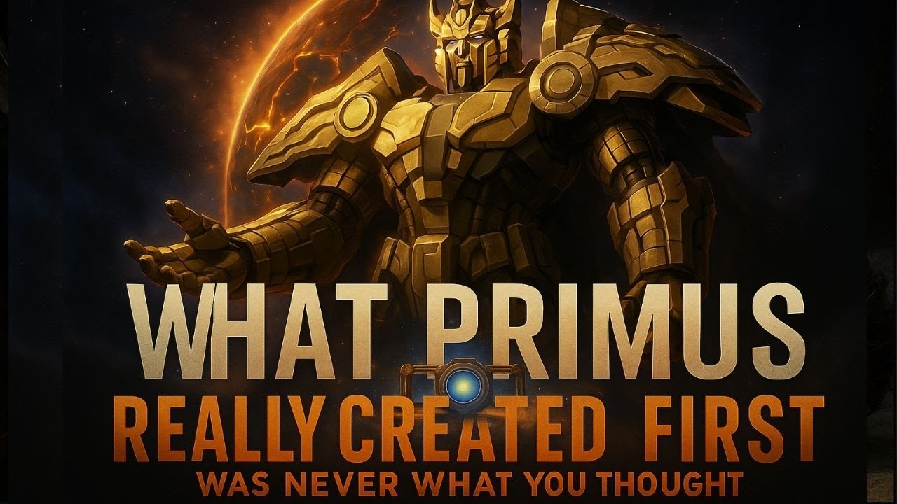 Primus Didn’t Create Transformers He Created Something Else | The Hidden Truth About Primus Creation