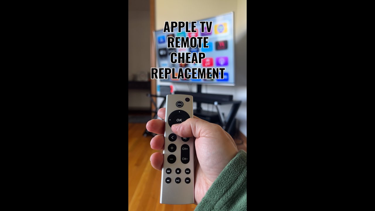 Apple TV Remote Cheap Replacement Review & Overview!'