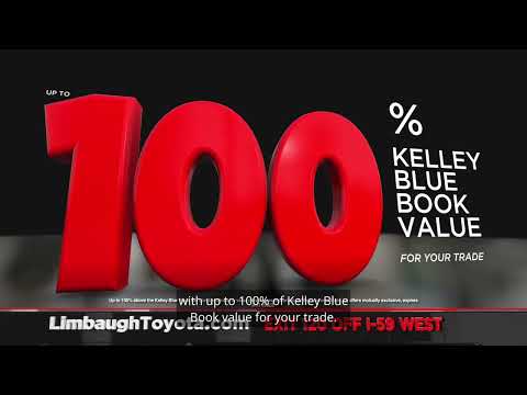 Get Ready to Roll at Limbaugh Toyota with 100% KBB Value for Your Trade