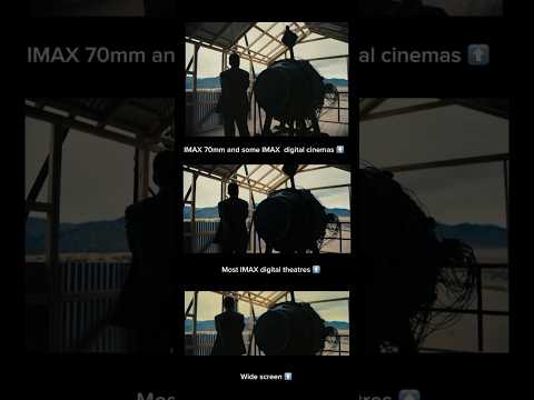Oppenheimer IMAX comparison #imax #nolan #oppenheimer #70mm #film