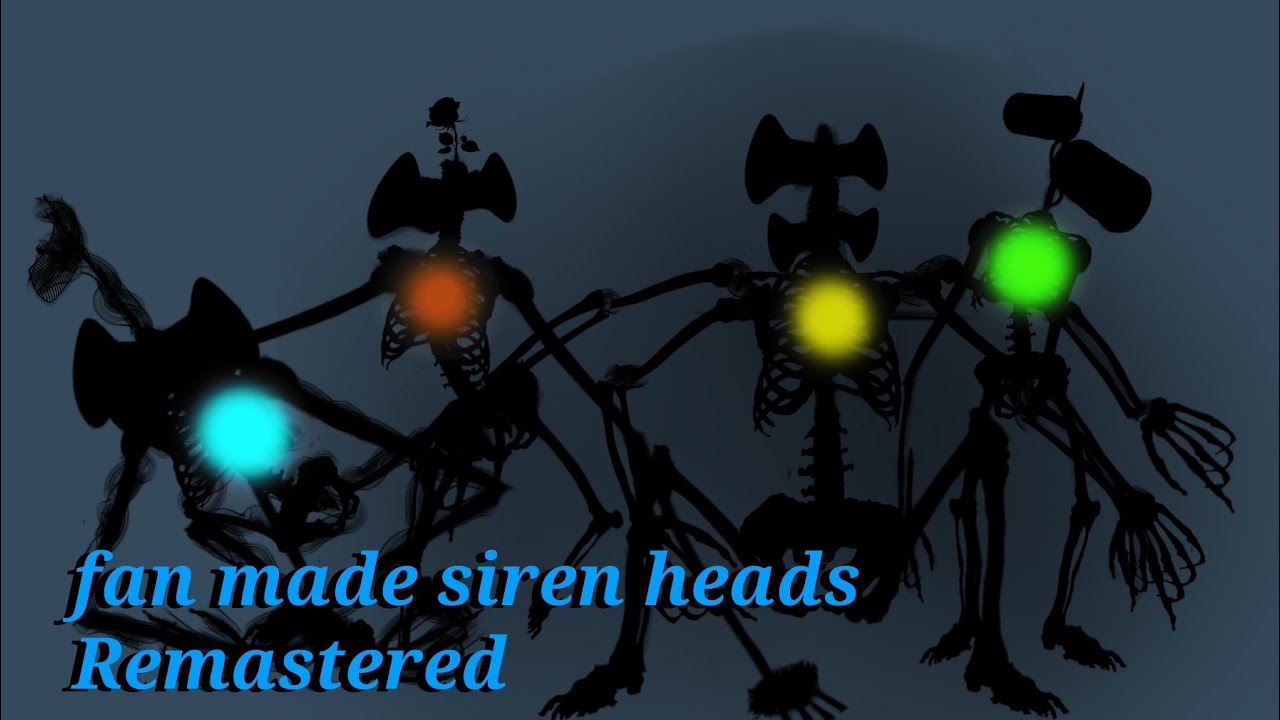 Fan Made Siren Heads (Remastered)