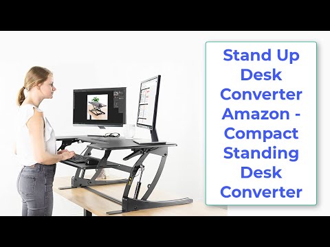 Stand Up Desk Converter Amazon - Compact Standing Desk Converter