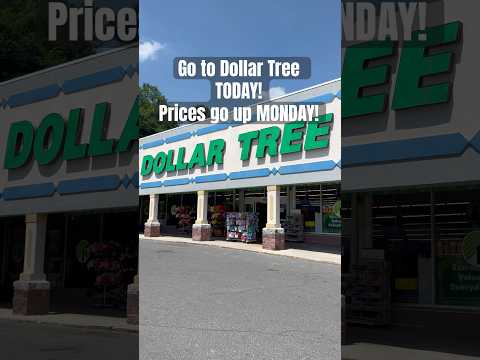 💸 Go to Dollar Tree TODAY! Prices go up MONDAY! #dollartree #inflation #dollarstorefinds