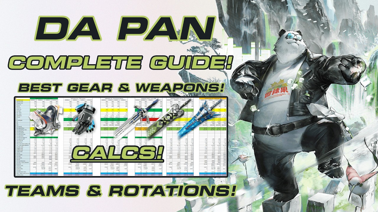 Da Pan COMPLETE Guide! Best Gear Sets and Weapons! Rotations Explained!