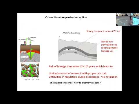 Geological Sequestration of CO2 (research and challenges)