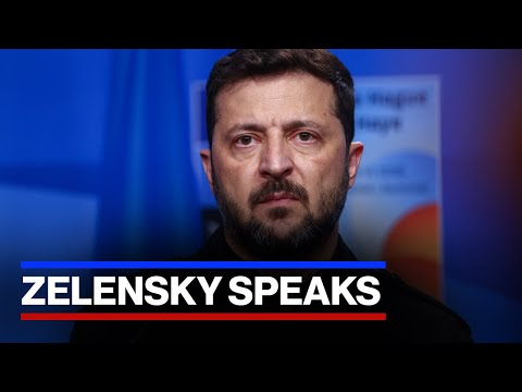 Live: Zelensky speaks at NATO summit