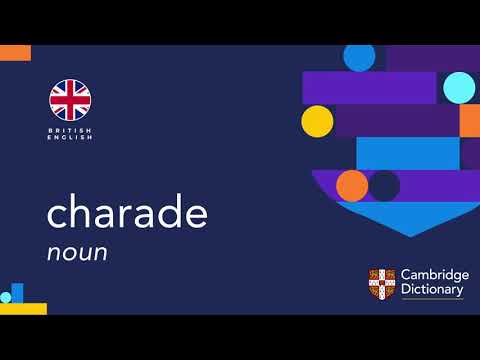 How to pronounce charade | British English and American English pronunciation