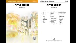 Ripple Effect: Concert Band Conductor Score & Parts: Jack Wilds | Sheet ...