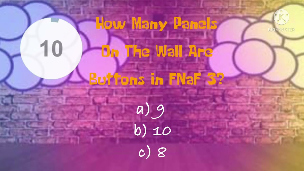 Five Nights At Freddy’s (FNaF) Quiz - Medium -