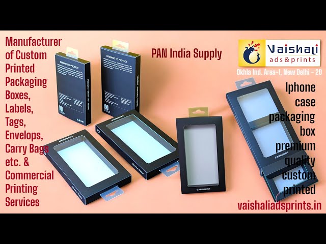 Mobile Accessories Packaging Boxes - I-Phone Case Packaging Box Service ...