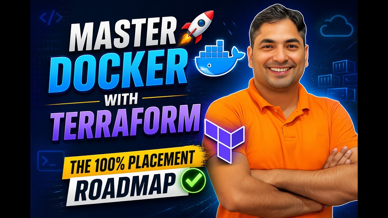 Master Docker with Terraform 🚀 | The 100% Placement Roadmap
