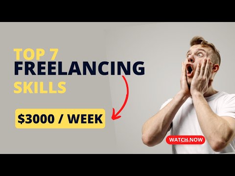 Top 7 Best freelancing skills to learn to make money online in 2023