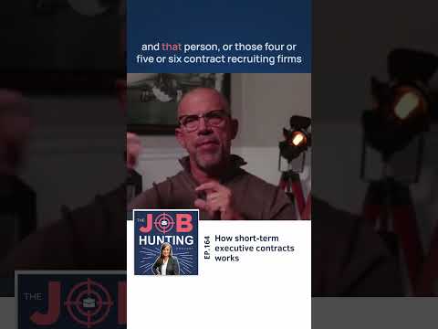 This is how interim executive contracts work.