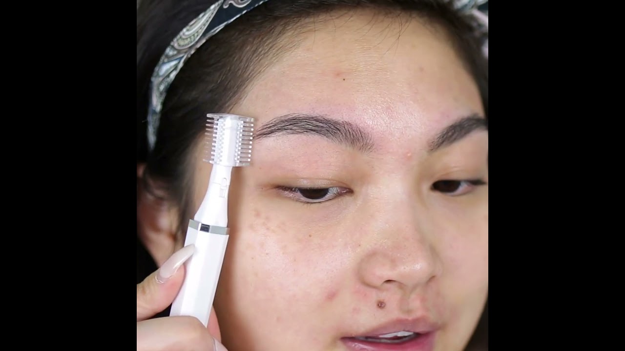 Dual blade Precision Eyebrow Trimmer
