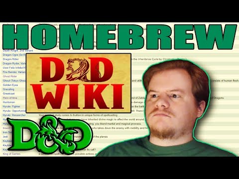 Let's talk about Homebrew content (The story of my first D&D character)