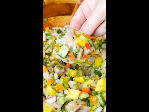 Tropical Tuna Ceviche