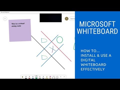How to use Microsoft WhiteBoard
