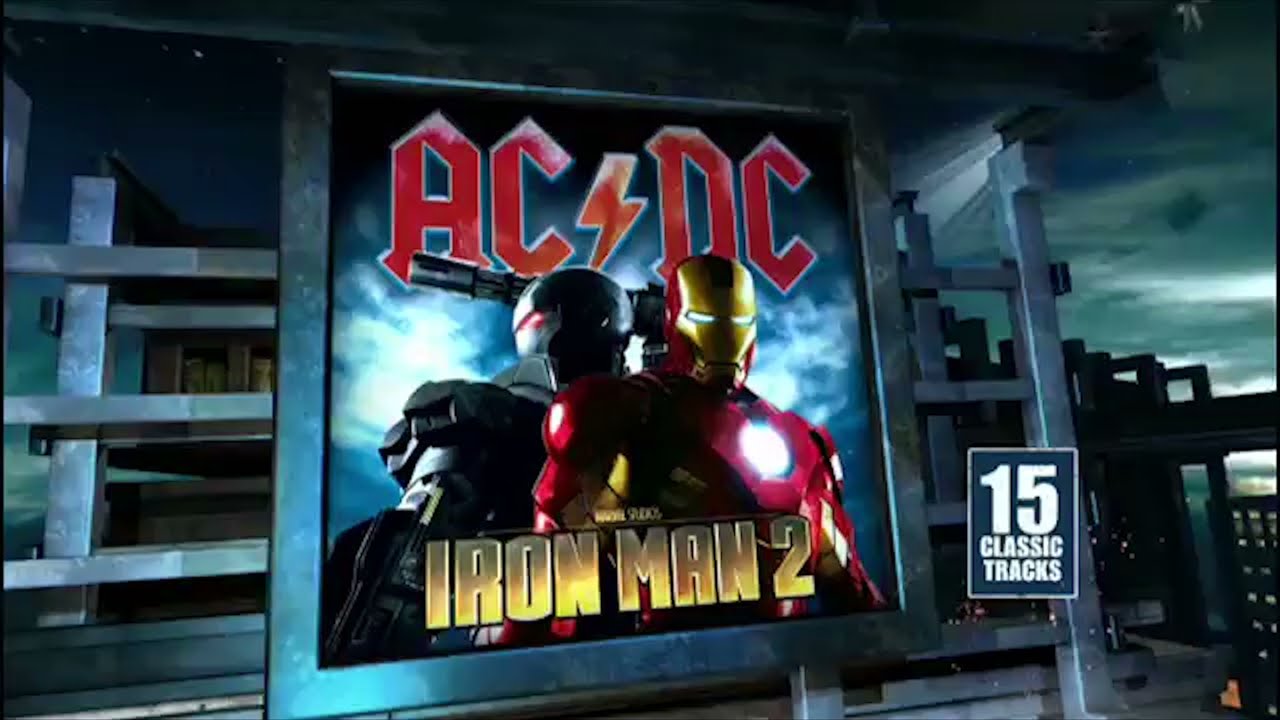 Iron Man 2 AC/DC Soundtrack Album Ad (2010)