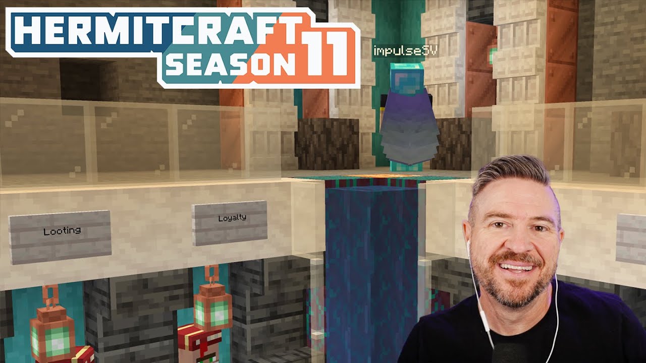 Trading Hall Interior Design | Hermitcraft 11 Stream