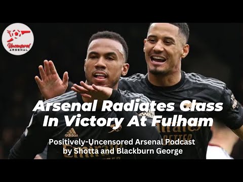 Fun at Fulham. | Positively Arsenal