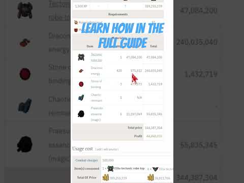 Easily One Of My Favorite #moneymaking Guides! #runescape #rs3 #gaming #runescape3