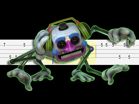 FNAF Security Breach - DJ Music Man Theme (Easy Ukulele Tabs Tutorial)