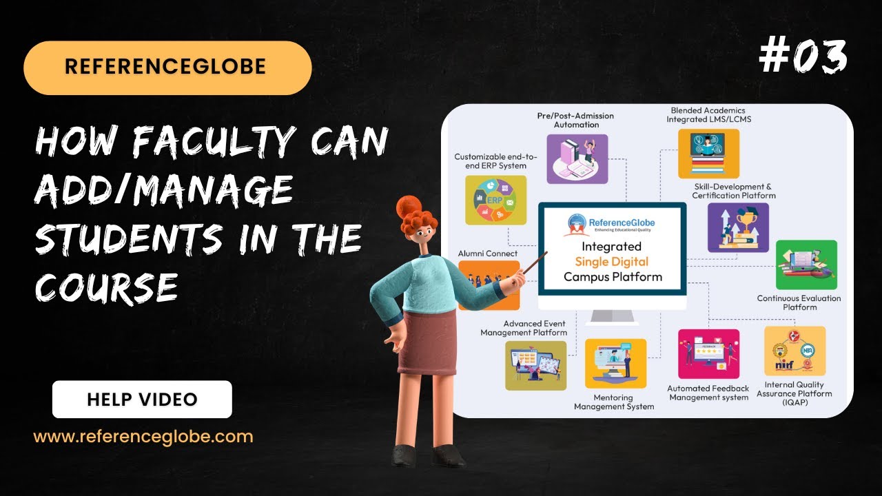 How Faculty Can Add & Manage Students in a Course Using ReferenceGlobe | Step-by-Step Guide