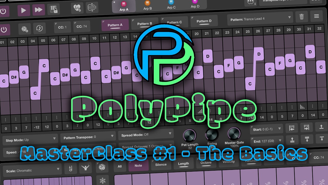 PolyPipe for iOS -  MasterClass 1 - The Basics