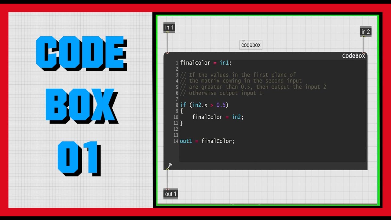 CODEBOX in [ jit.gen ] 01 | Introduction