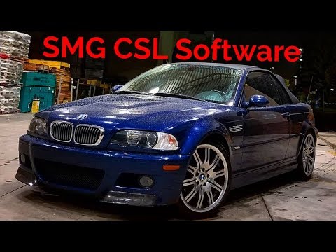 BMW E46 M3 TTFS CSL SMG Software Install DIY