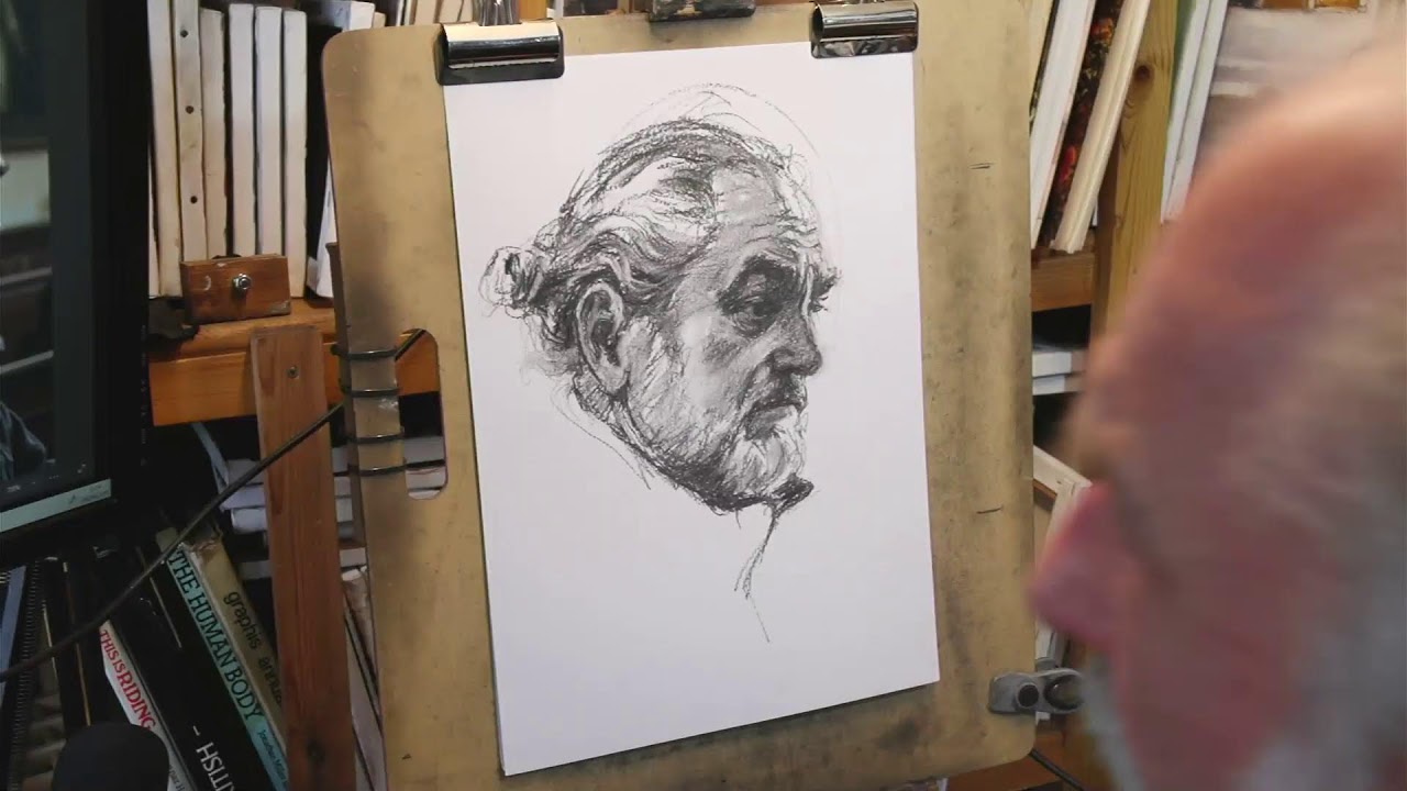 Saturday Afternoon Charcoal Drawing